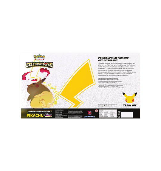 Premium Pikachu VMAX Figure Collection Box - 25TH ANNIVERSARY