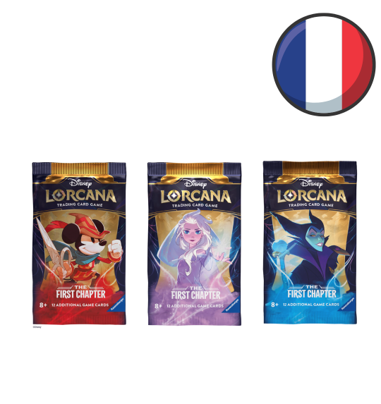 Mania Toy | Booster sous blister Disney Lorcana: Premier Chapitre Mania Toy | Booster sous blister Disney Lorcana: Premier Chapitre
